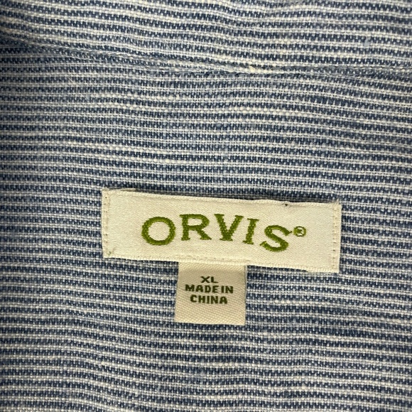 Orvis | Jackets & Coats | Orvis Blue Linen French Chore Jacket | Poshmark